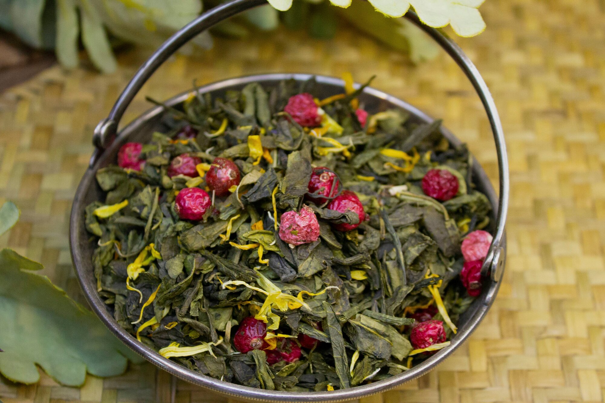 Зеленый арома чай Полет Дракона, 125 грамм