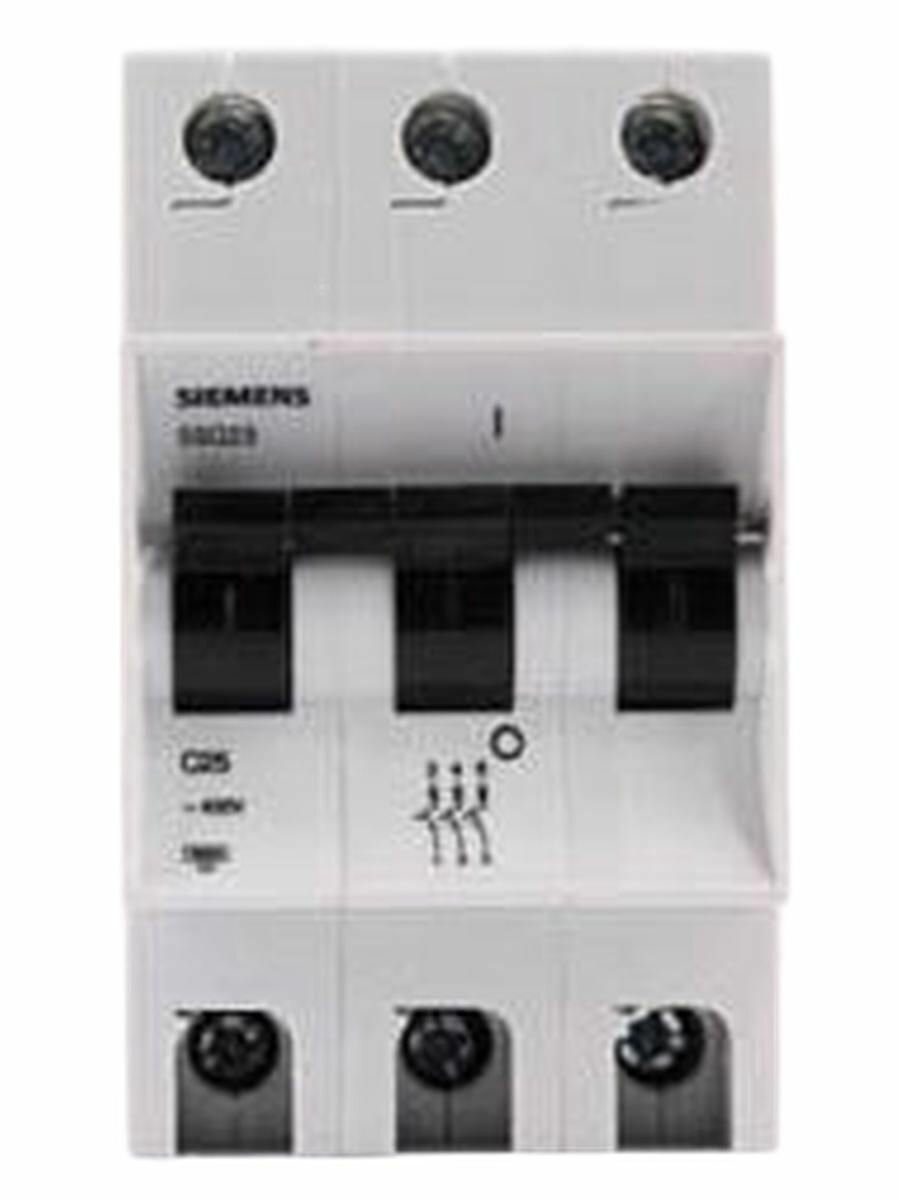 Автоматический выключатель 3Р 6А, 400В Siemens
