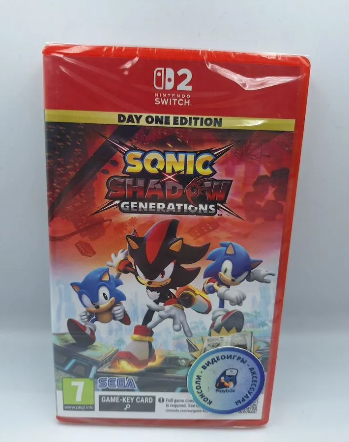 Sonic X Shadow Generation Nintendo Switch (рус. суб.) — фото 1