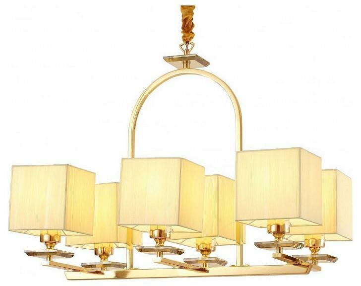Люстра LUMINA DECO Liniano LDP 17100-6 GD Накаливания, Светодиодные Модерн
