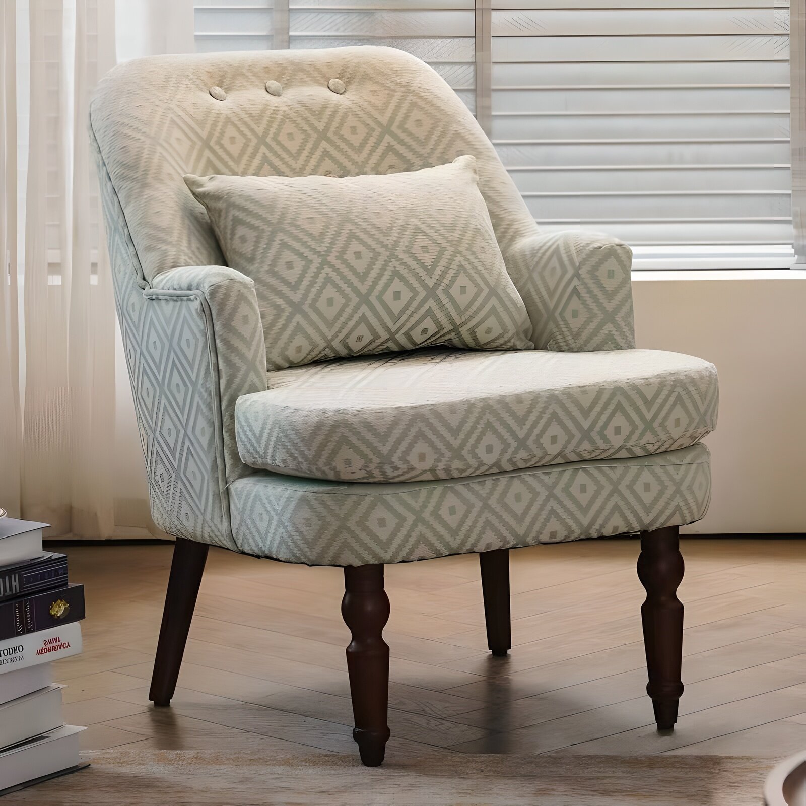 Кресло YAO YAO 19946, обивка из жакарда, наполнитель вспененный полимер