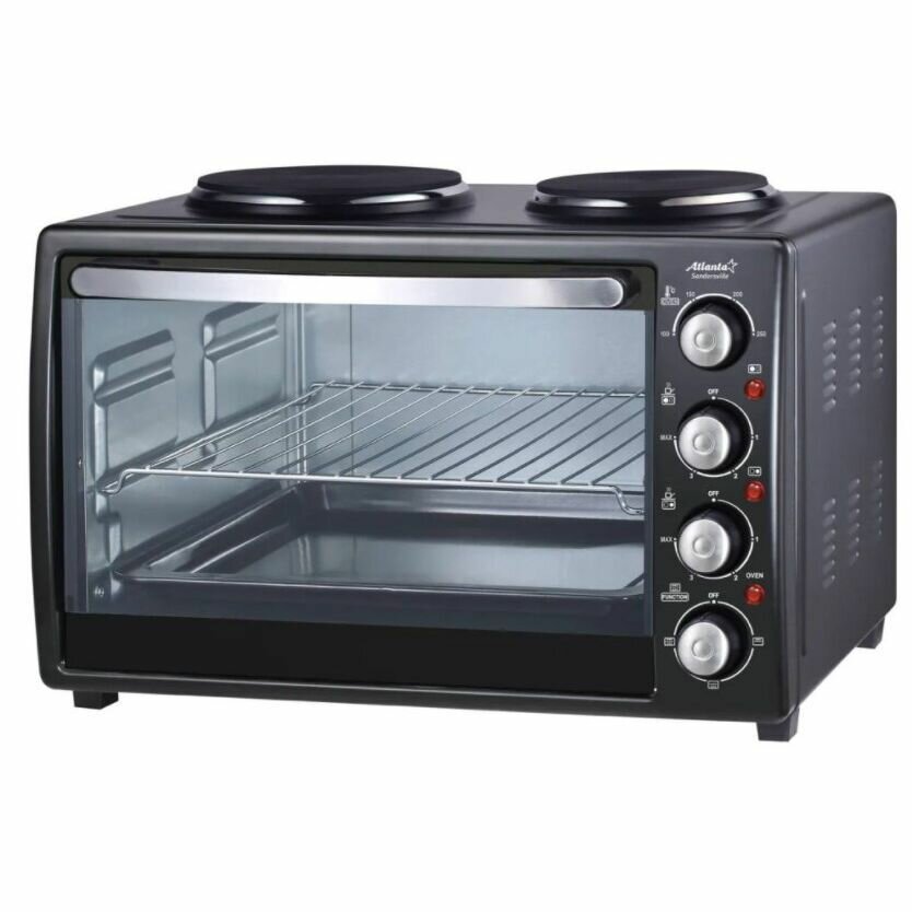 Мини-печь ATLANTA ATH-1410 Black