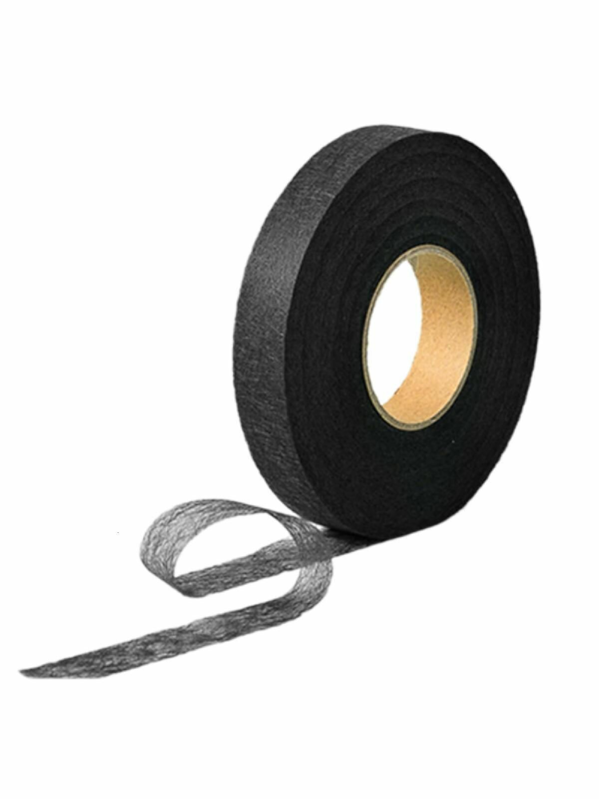 Лента для подгибки одежды, Черный - ширина 2 см