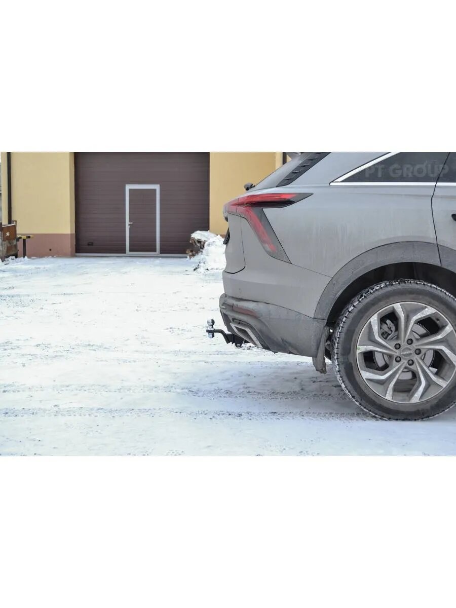 Фаркоп (съемный квадрат) на HAVAL F7 (Хавал Ф7) с 2024 г. в.