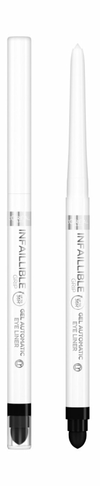 L'Oreal Infaillible Grip Gel Automatic Eye Liner Гель-лайнер для глаз | 9 Белый 5мл