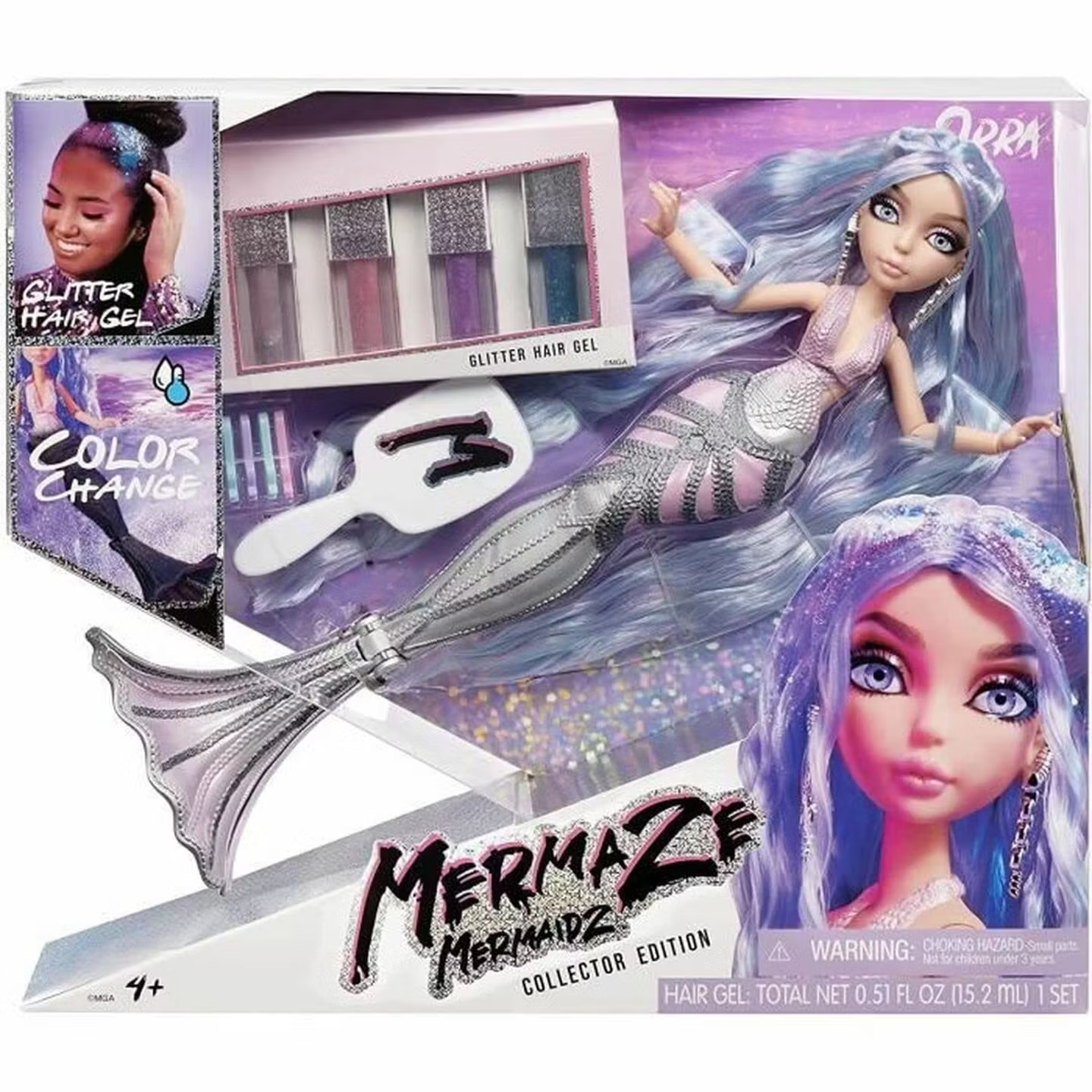 Кукла MGA MERMAZE MERMAIDZ Baez Русалка, игрушка-наряжалка для девочек（Collector Edition Orra ）