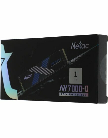 Твердотельный накопитель Netac 1024ГБ, M.2 2280, PCIe 4.0 x4, M.2 NV7000Q (NT01NV7000Q-1T0-E4X)