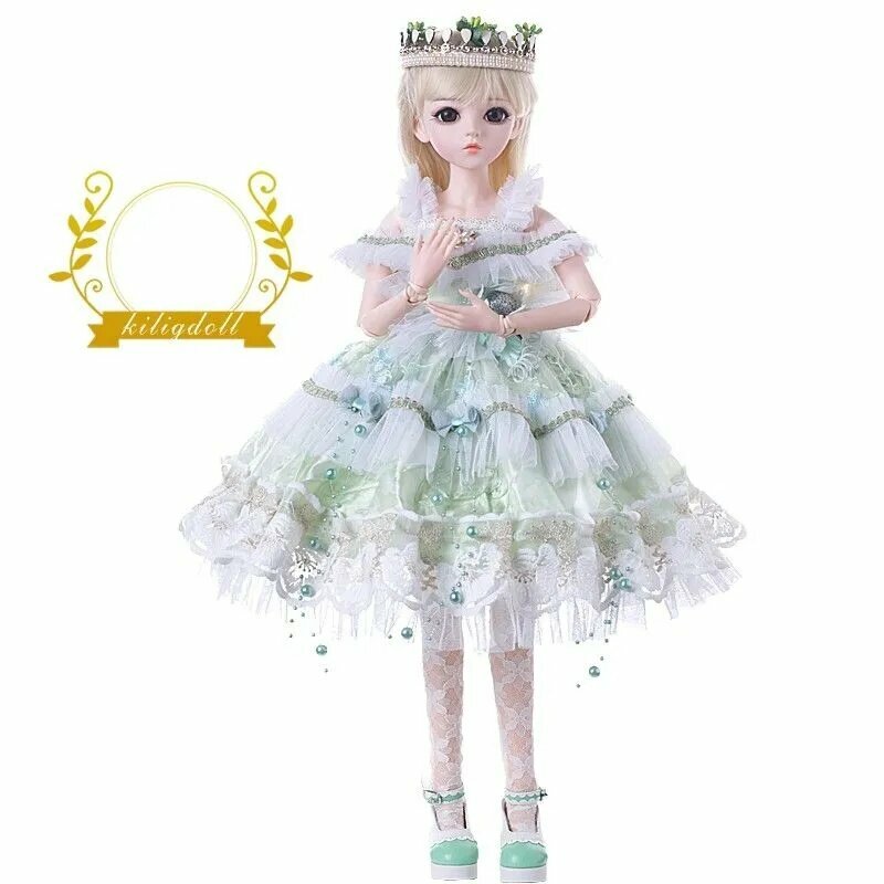 Куклы-игрушки 60 см, 18 суставов, тело BJD 1/3, изысканные куклы, коллекция для хобби, подарок для девочки