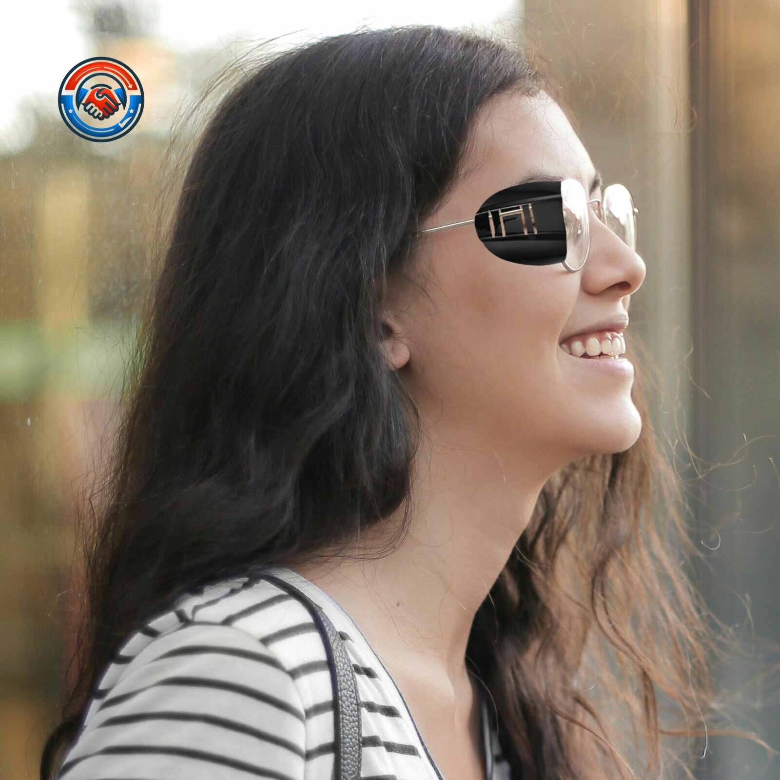 Боковые защитные накладки на очки от пыли и царапин, лёгкая установка, 4 шт, универсальные щитки для безопасности зрения на стройке и в мастерской