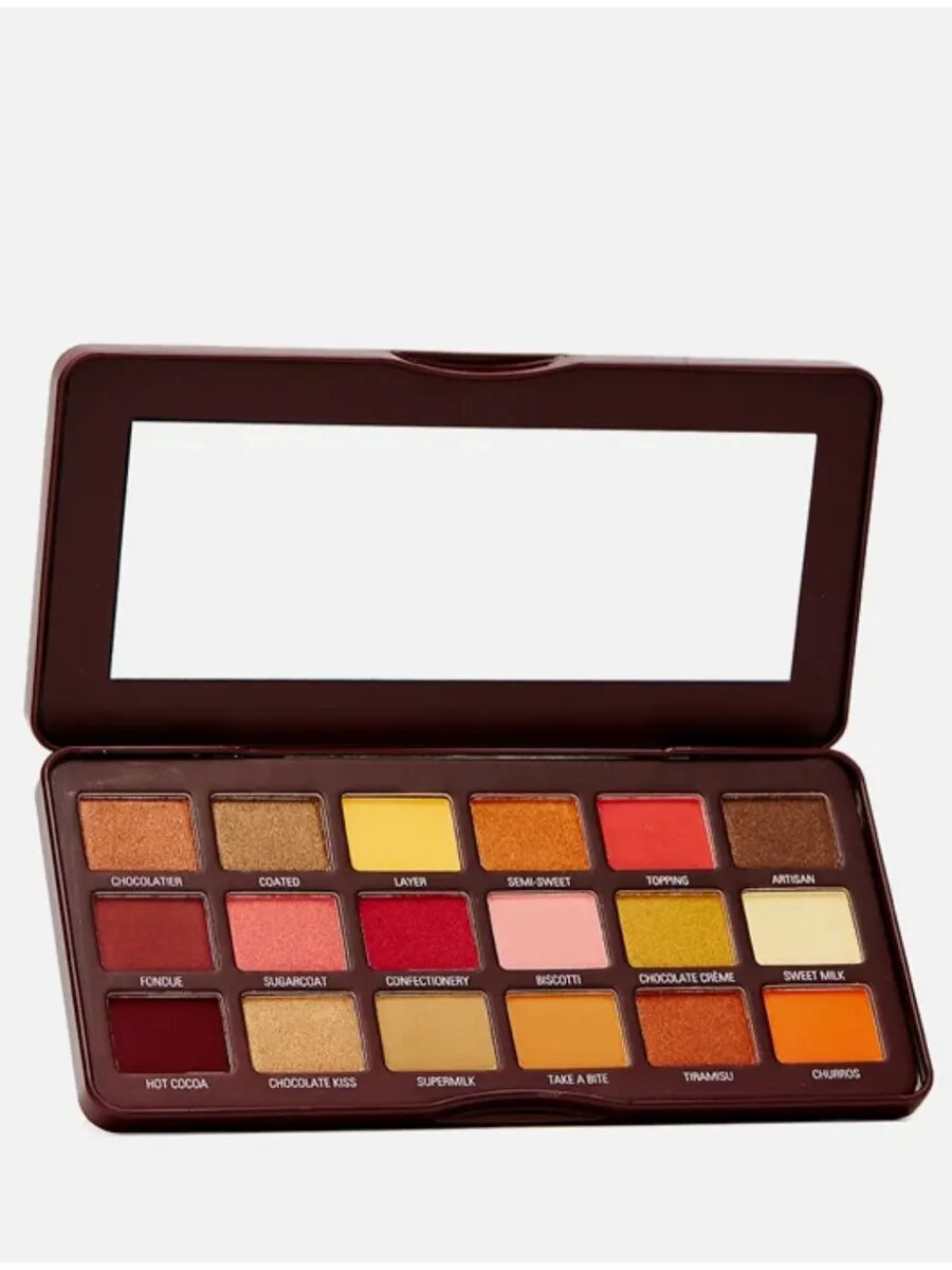 Палетка теней для век I HEART REVOLUTION chocolate cocoa