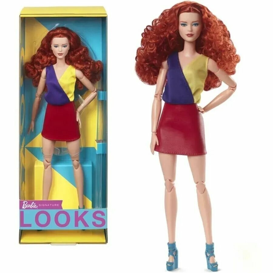 Кукла Barbie, фирменный стиль Barbie Looks Модель13 2023, HJW80