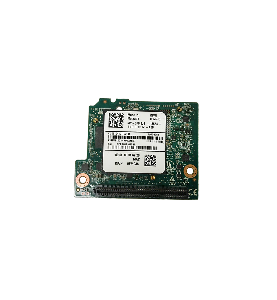 Активатор сетевой карты Dell QLogic QMD8262 Dual Port 10GB Mezzanine Card 0FM9J6 FM9J6
