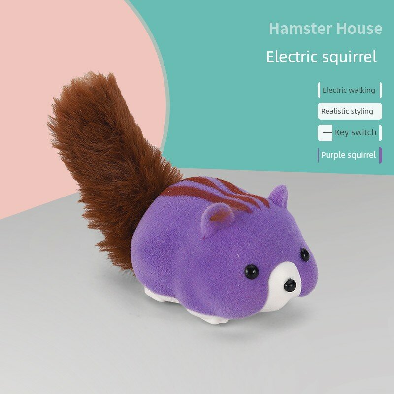 Игровой домик для выращивания цыплят, плюшевые игрушки-животные, развивающие речь: цыпленок, кролик, белка, хомяк,