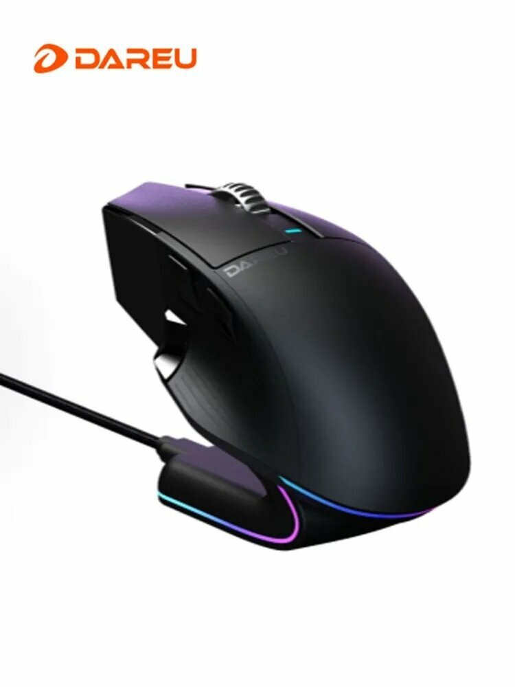 DAREU Игровая мышь беспроводная A980pro/Electric Engine Edition/Wireless/Gaming/Mouse/3950 Sensor, черный