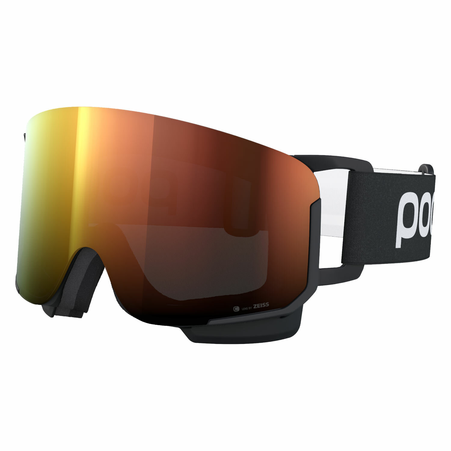 Маска горнолыжная POC Nexal Uranium Black/Partly Sunny Orange S1, S2