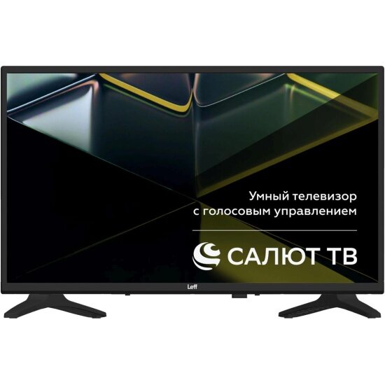 Телевизор Leff 43F690T, Full HD, SMART Салют ТВ, черный