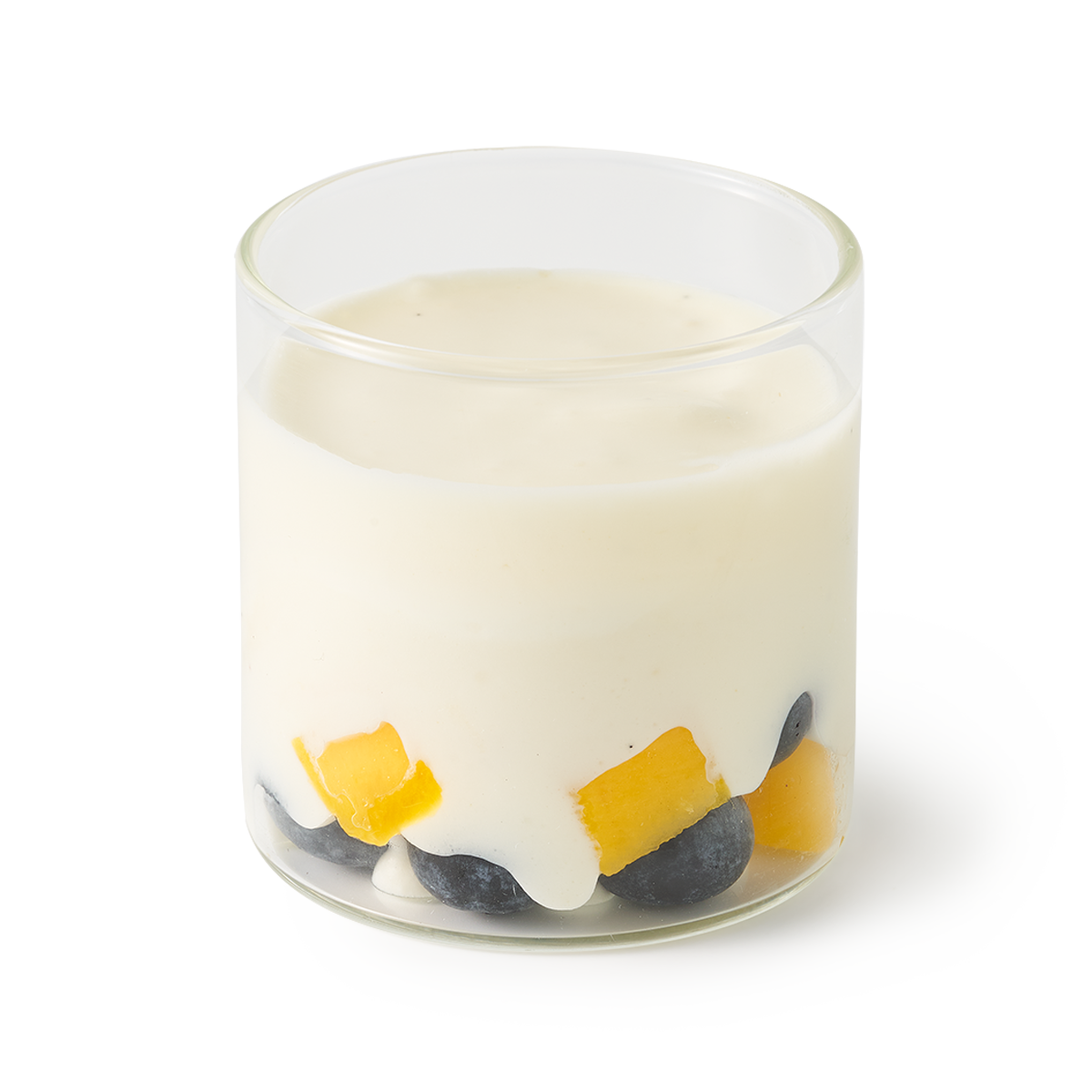 Йогурт Fresco "Манго и голубика", с пробиотиками, низкокалорийный, 101 ккал