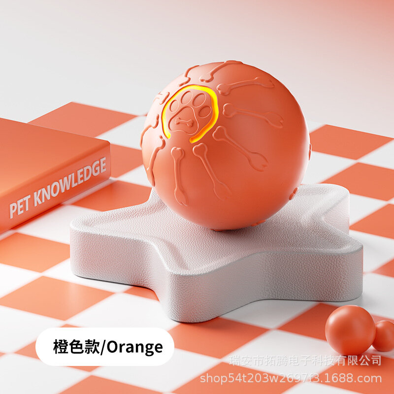 Трансграничный умный прыгающий мяч Электрический заряд кошка собака игрушка домашнее животное игрушка мяч электрический
