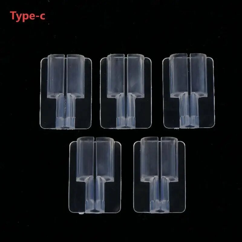 KOQZM Прозрачные силиконовые катушки для кабелей 5 шт. A 5PCS