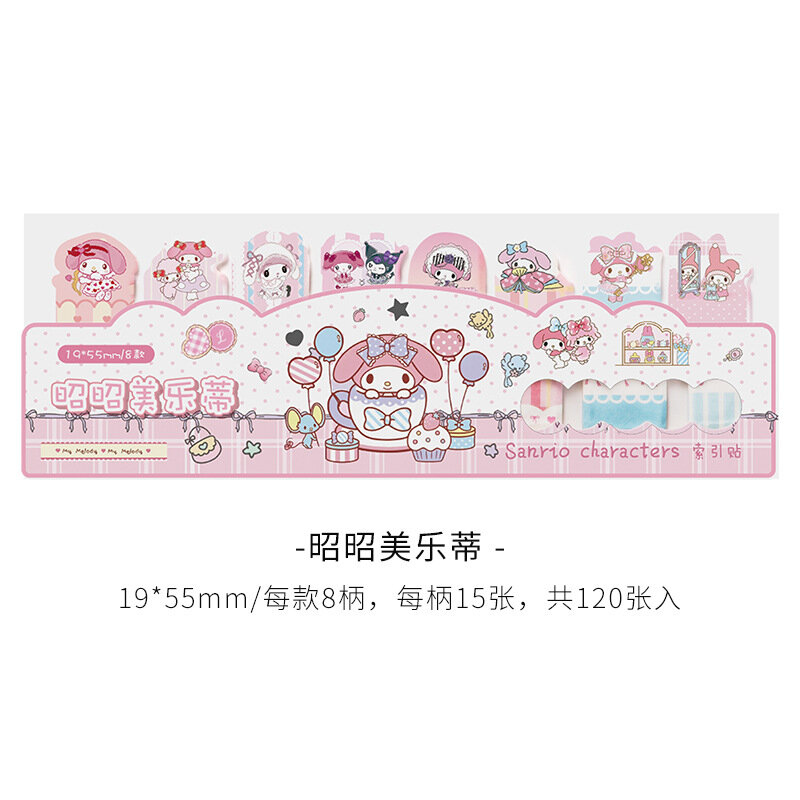 Блокнот для заметок с отрывными листами и мультяшным рисунком, бумага для заметок в девичьем стиле, стикеры, креативные закладки в японском стиле, индексные наклейки.