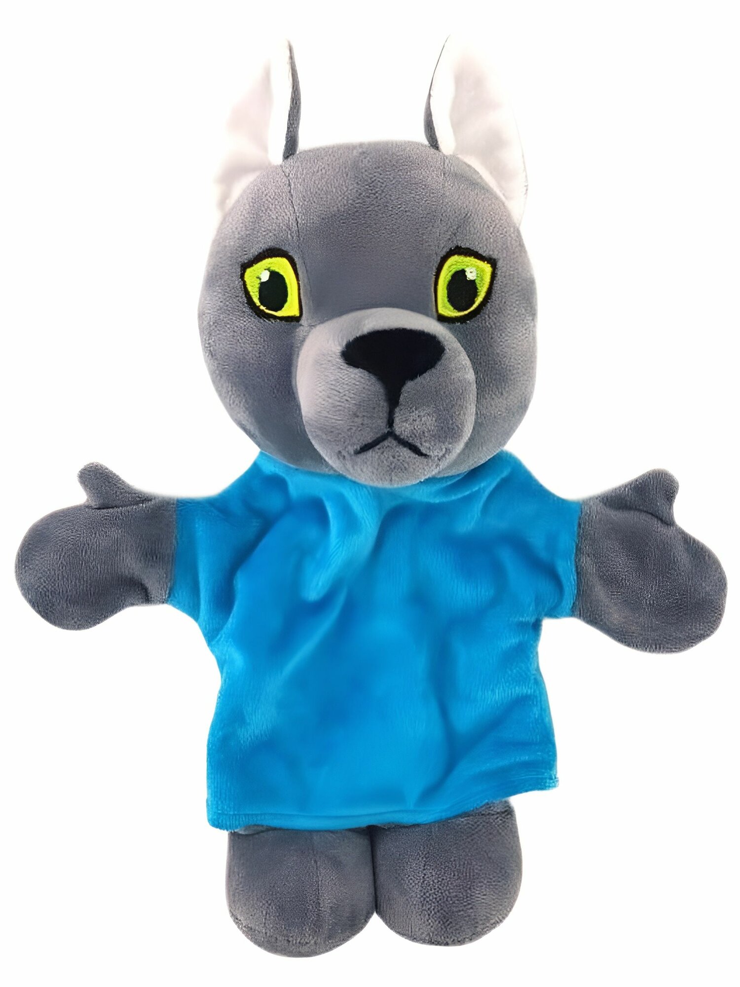 Кукла игрушка, перчатка на руку для кукольного театра Волк новинка