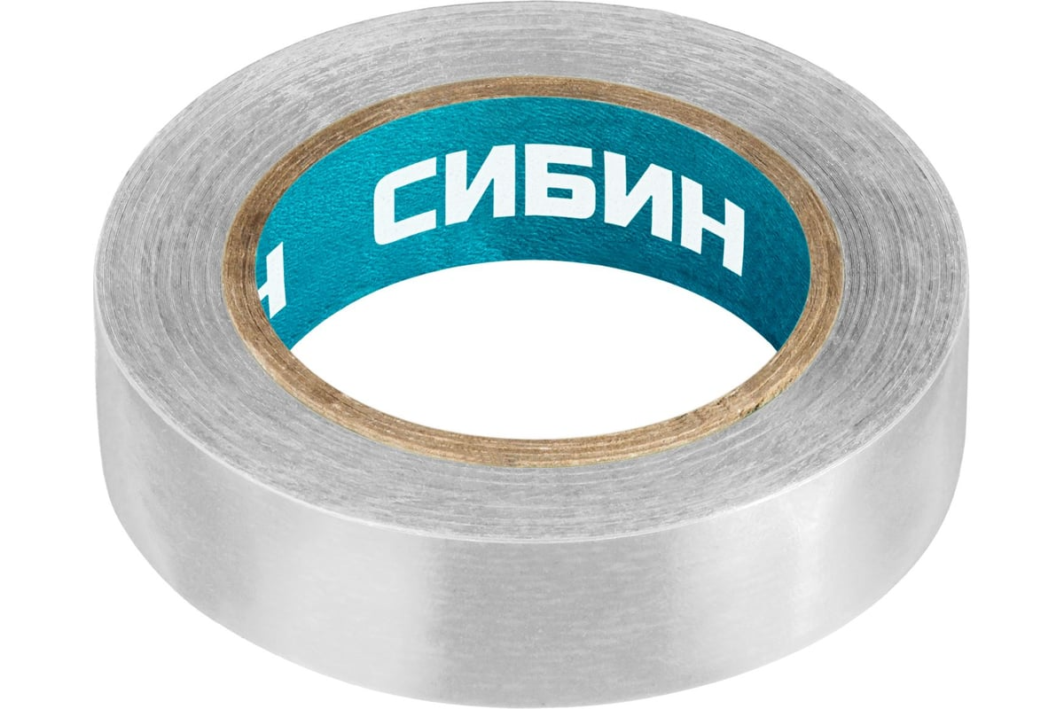 ПВХ изолента СИБИН 10 м х 15 мм, белая, высоковольтная 5000В {1235-8} 1 шт