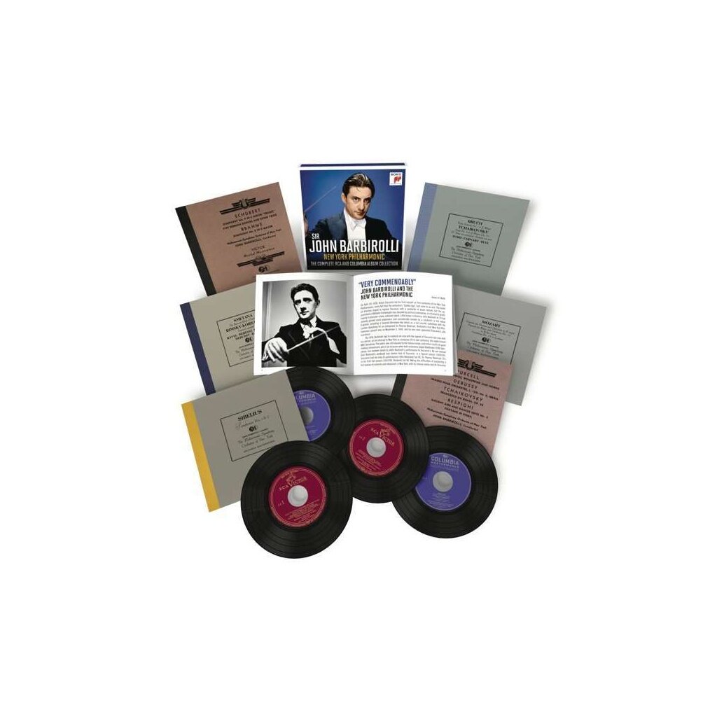 Диск Sir John Barbirolli, New York Philharmonic* - The Complete RCA and Columbia Album Collection (6 CD)