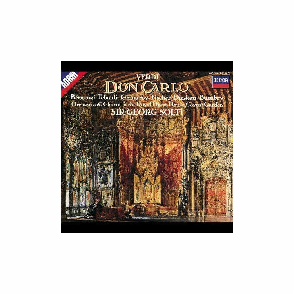 Диск Giuseppe Verdi (1813-1901) - Don Carlos (3 CD)