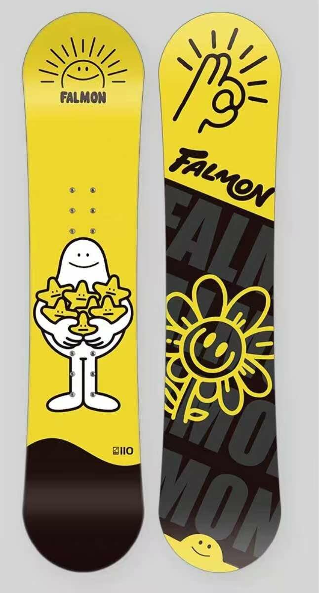 Сноуборд сноуборд детские лыжи сноуборд для мальчиков и девочек Длина доски 120 см（Солнечная звезда）