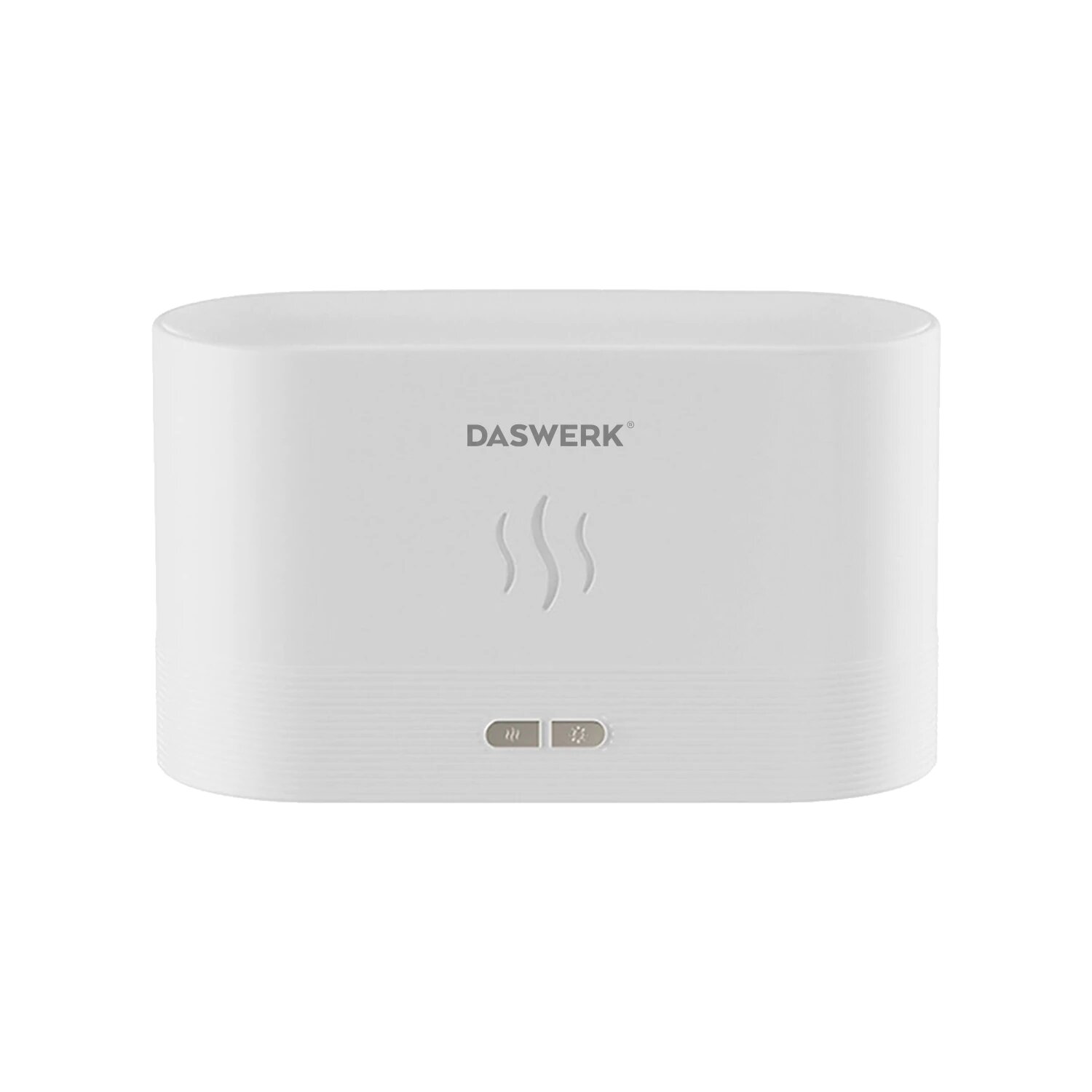 Увлажнитель воздуха "Камин", эффект пламени, 180 мл, Аромамасло в подарок, белый, DASWERK (дасверк), 456846