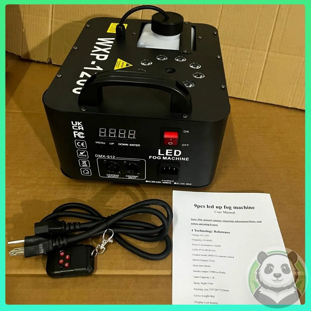 LED фонтан для баров, ночных клубов, свадеб и концертных мероприятий, пневматический дымоход, компактный оборудование для создания дымовых эффектов