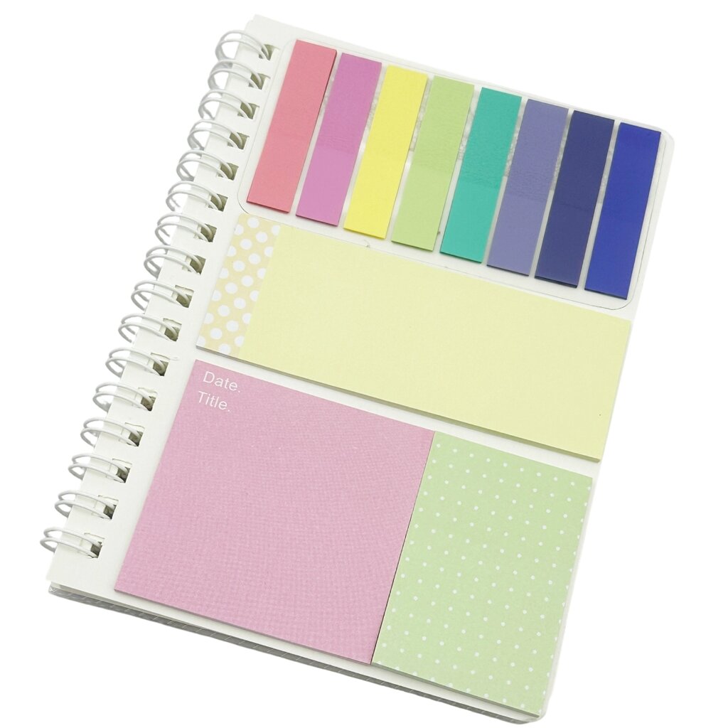 Многофункциональный блокнот многоразового использования с клейкой этикеткой-наклейкой для офиса и школы