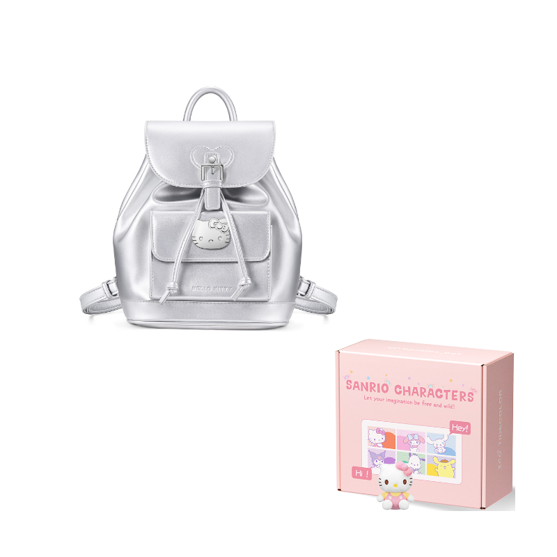 Рюкзак женский Sanrio X Zgo Hello Kitty цвет Silver, артикул 1508703529