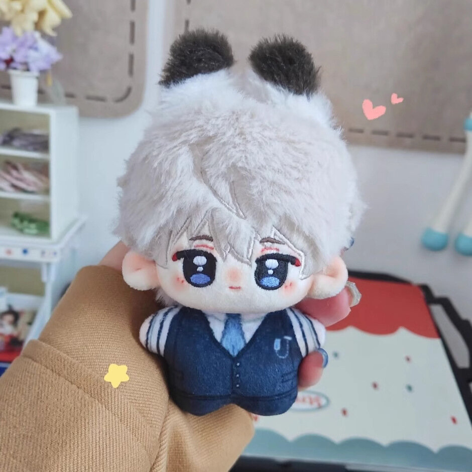 Фан-арт по сериалу «Любовь и глубокий космос»: милый арктический заяц Шен Синхуэй, 10-сантиметровая плюшевая игрушка-брелок в форме морской звезды из хлопка.