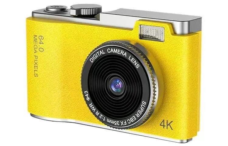 HD двойная камера для селфи с ретро CCD, цифровая камера, для студентов，64GB