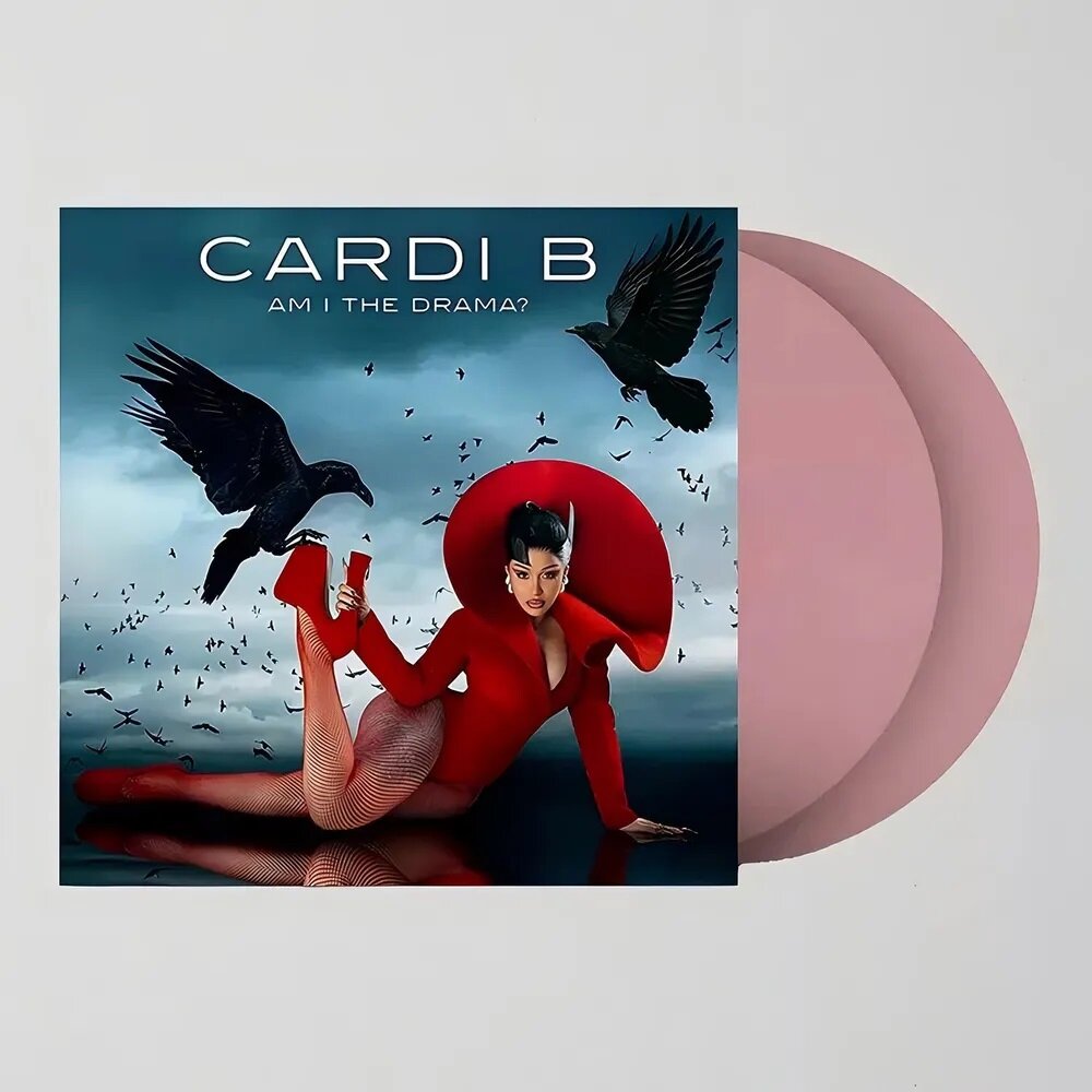 Cardi B "Виниловая пластинка Cardi B Am I The Drama ? - Baby Pink"