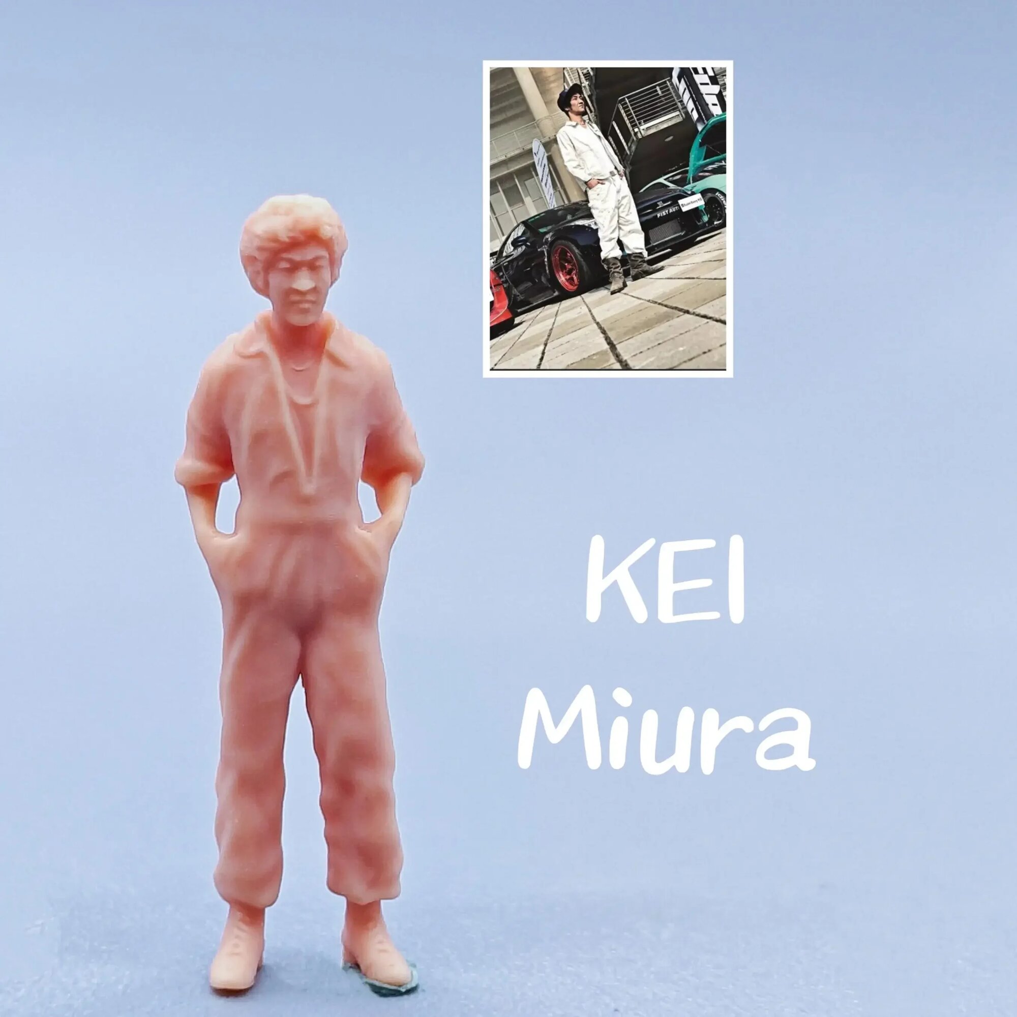 Фигурки 1/64, масштабная модель, смоляная ракета, кролик Miura Qing, неокрашенные миниатюры, диорама, ручная роспись C128