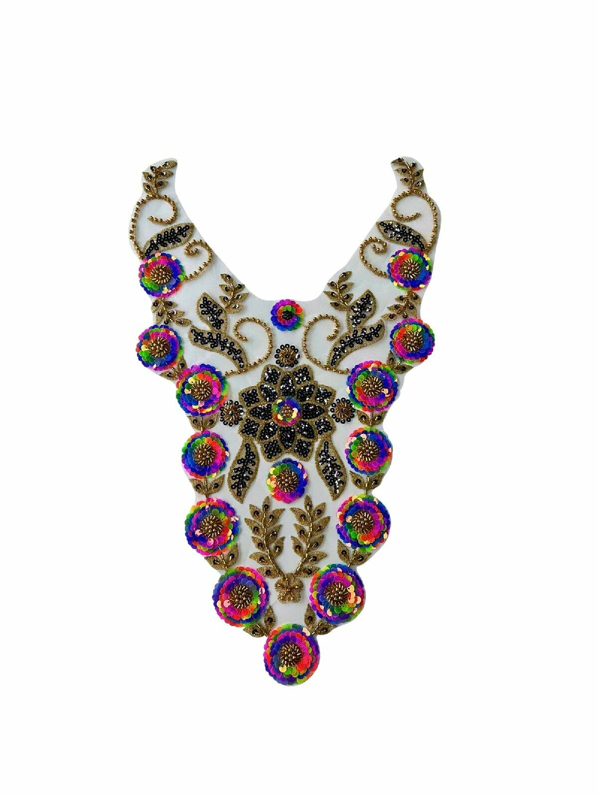 Бисером блестки шить на патчи воротник вышитый бисером блестки шить на патчи