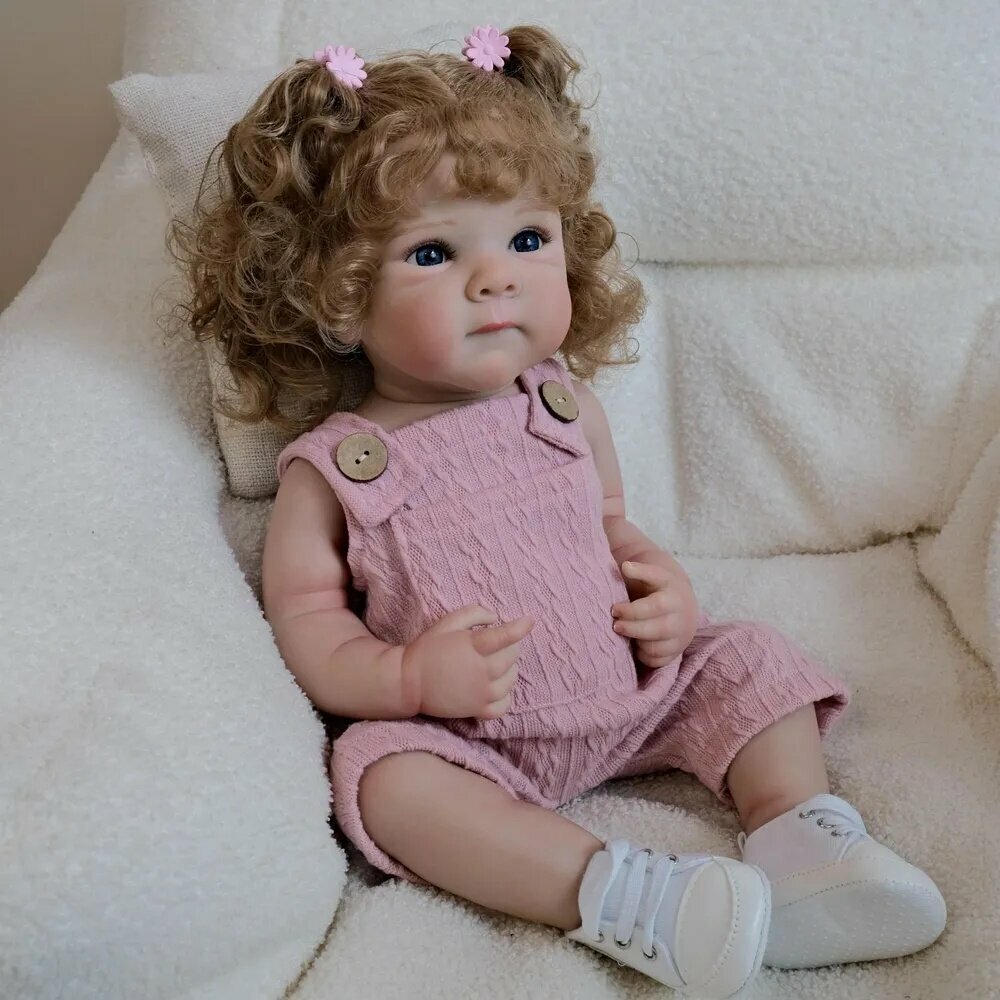 Кукла реборн 45cm силиконовая кукла Reborn для всего тела, водонепроницаемая детская игрушка/Девочки