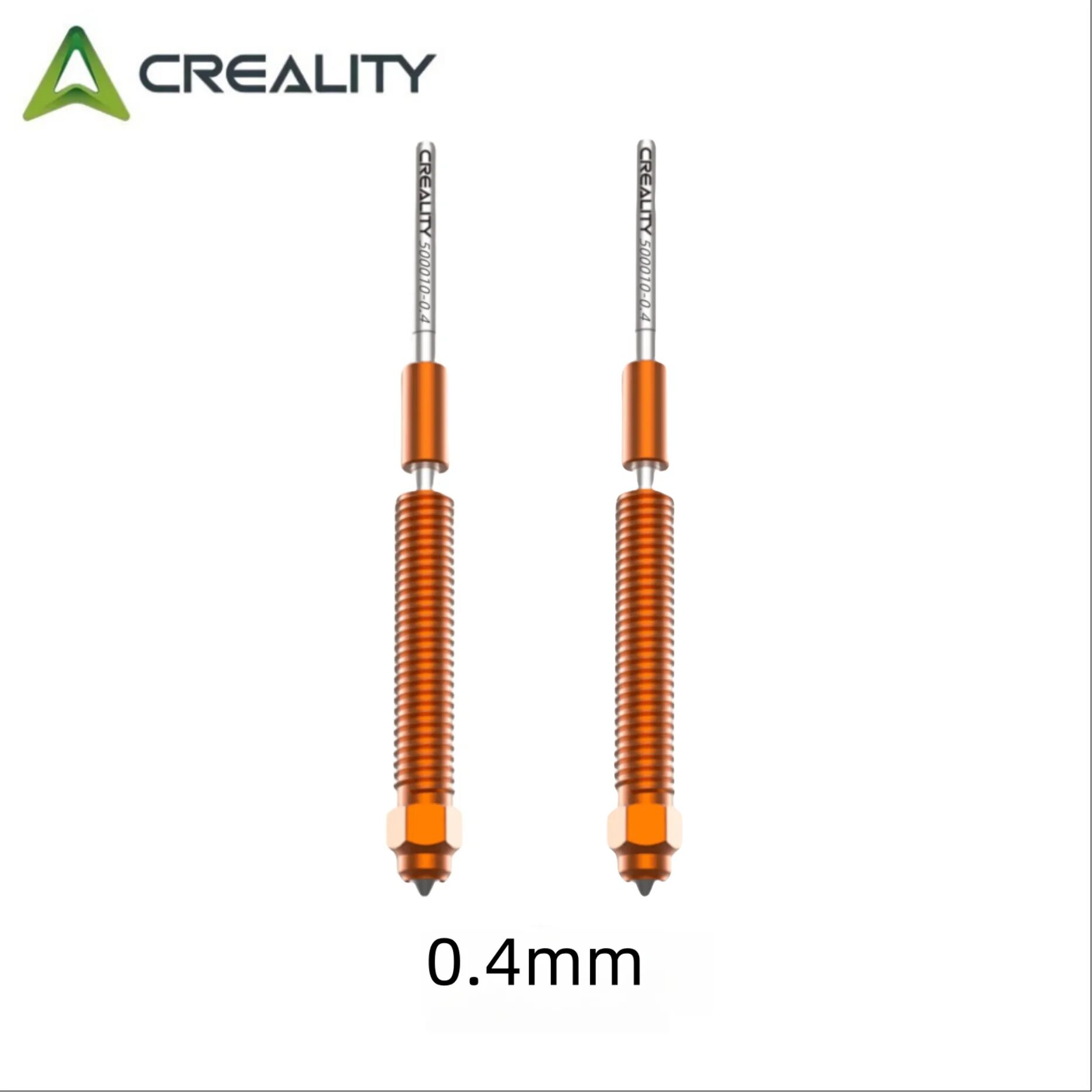 Комплект насадок Creality K2 Plus для быстросменной насадки Unicorn 0,4/0,6/0,8 мм, цельнометаллический дизайн для аксессуаров для 3D-принтеров Creality K2 Plus