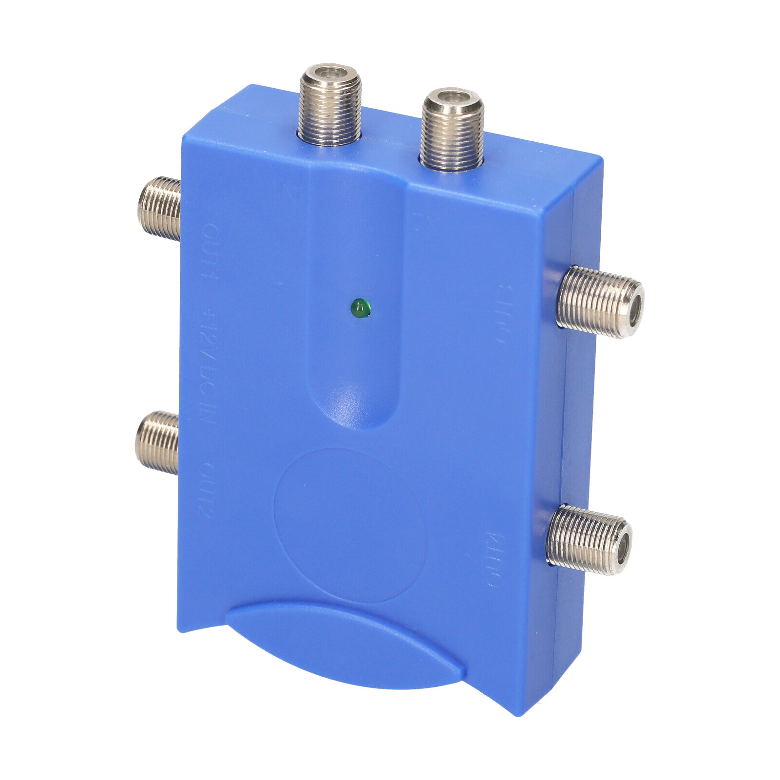 Двунаправленный ТВ-усилитель 2 входа с 4 выходами, малошумящий разветвитель ТВ-сигнала, усилитель антенного сигнала с обратным каналом для использования внутри помещений