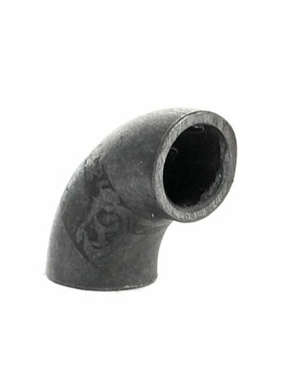 Отвод резьбовой стальной 1/2 дюйма бесшовный, Россия, серый, ДУ15