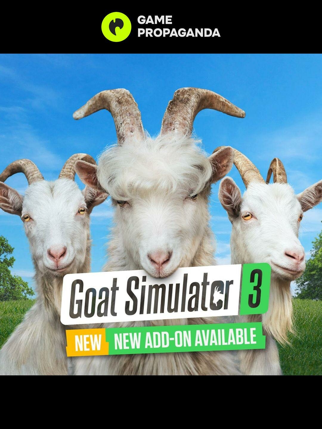 Игра Goat Simulator 3 PS4, PS5 + 201 TRY на баланс PSN. Турция. Цифровая версия