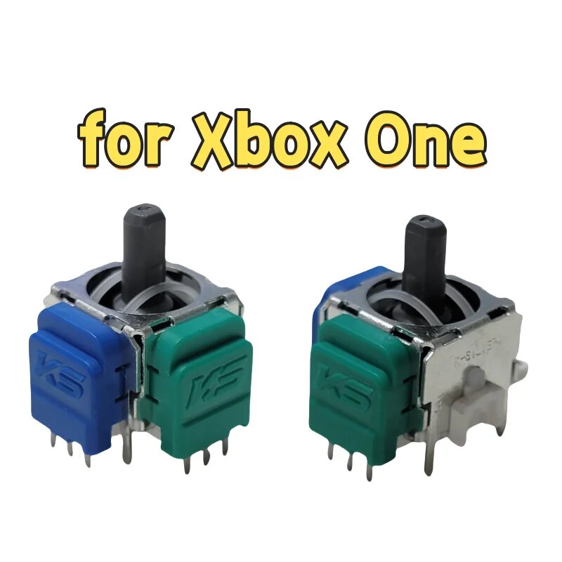 2 шт. электромагнитные джойстики KSILVER TMR для контроллеров PS5 PS4 XBOX 2pcs For Xbox One