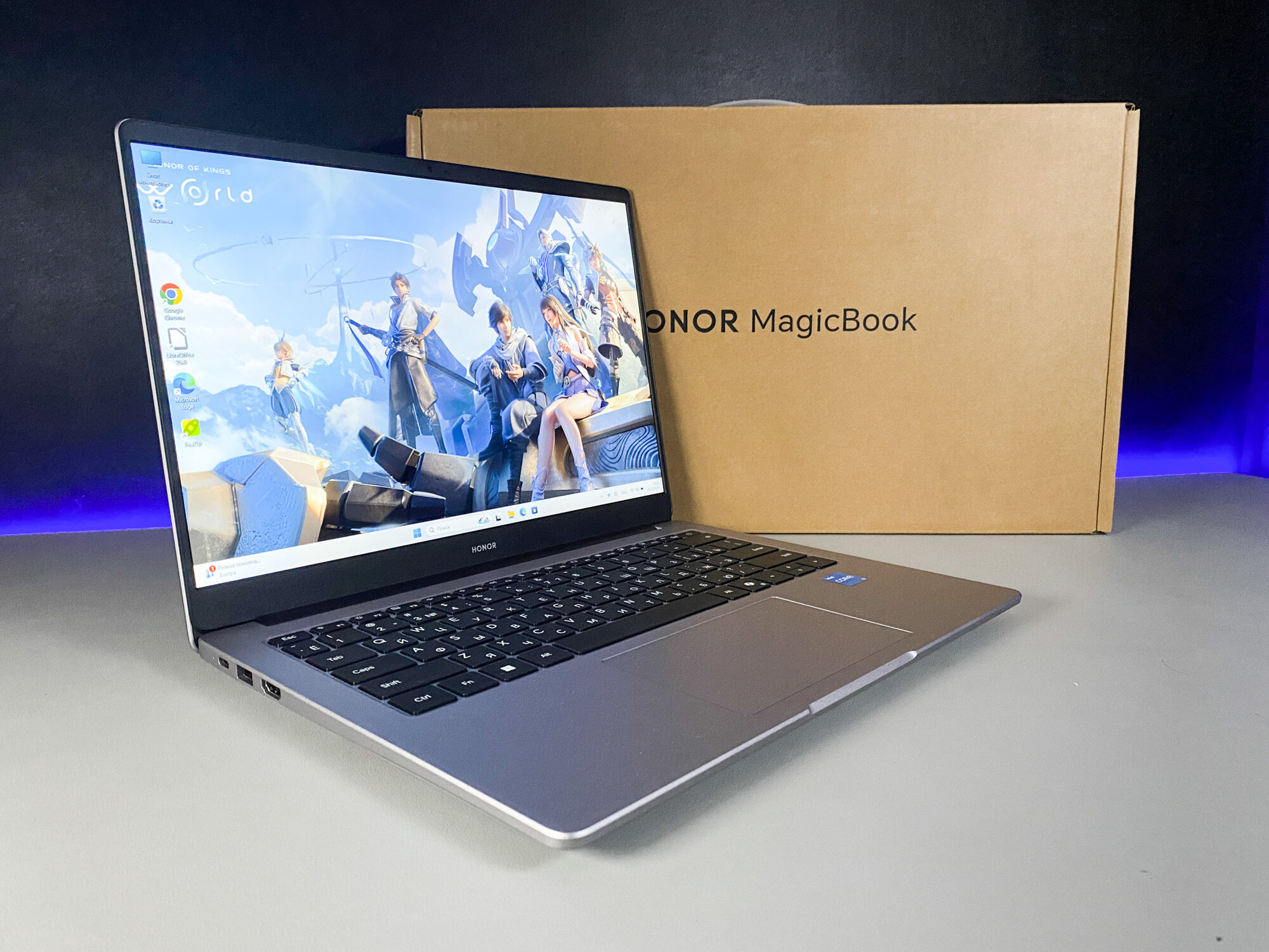 Ноутбук HONOR MagicBook X14 14"/Intel Core i3-1315U 6/8*1.20-4.50GHz/Intel UHD/8Gb/SSD512Gb