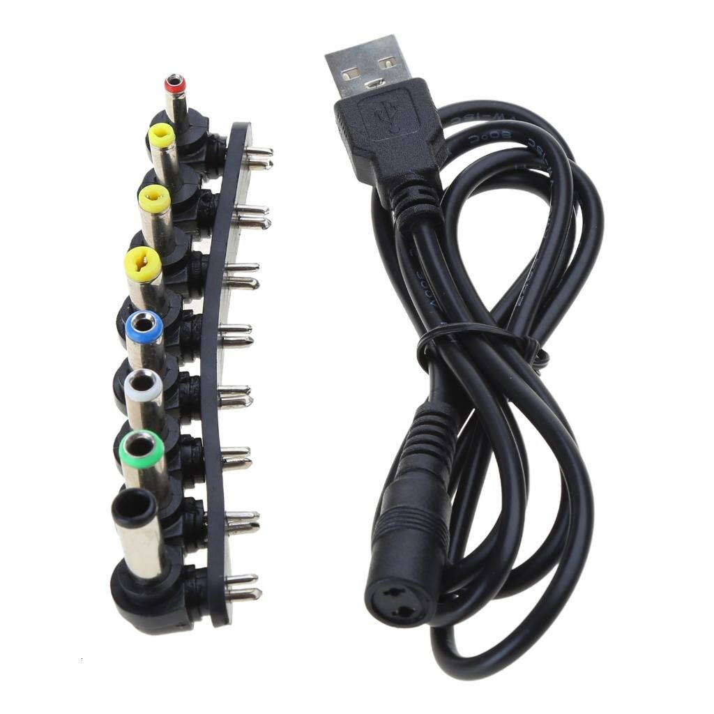 Кабель питания USB-DC 5.5x2.5мм, Коллекторы 5V line 8