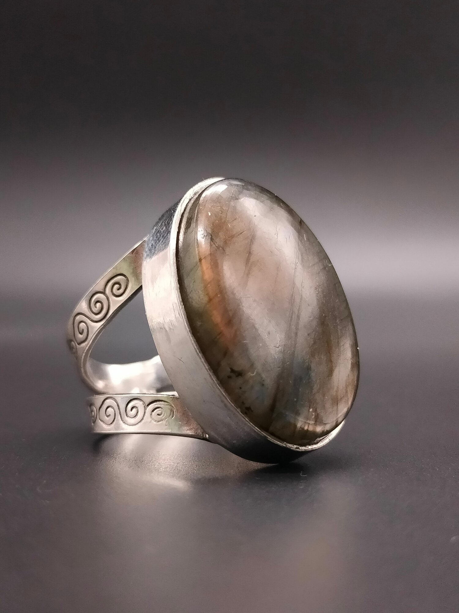 Перстень, серебро, 925 проба