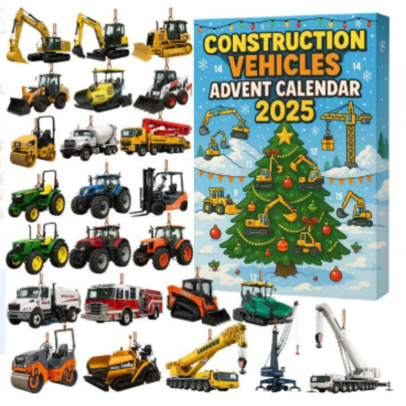 Кросс-бордер новый продукт Календарь адвента для любителей кошек 2025 Календарь адвента для энтузиастов кошек Слепая коробка