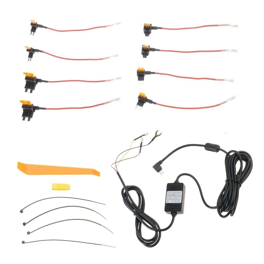 Комплект для подключения видеорегистратора, мини-правый изгиб