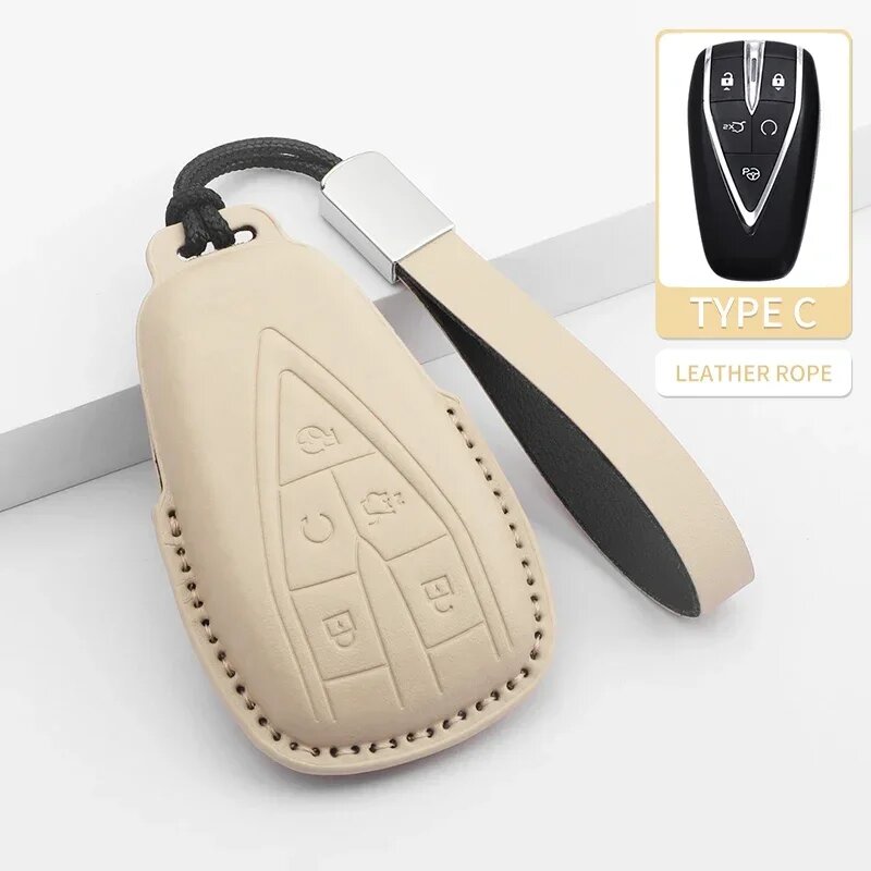 Чехол для автомобильного ключа Changan CS35 Plus CS55 Plus CS75 Plus PU защитный чехол для 17